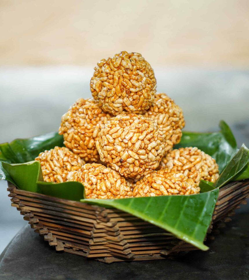 Muri Mowa (মুড়ির মোয়া)1 packet - Shashya Prabartana